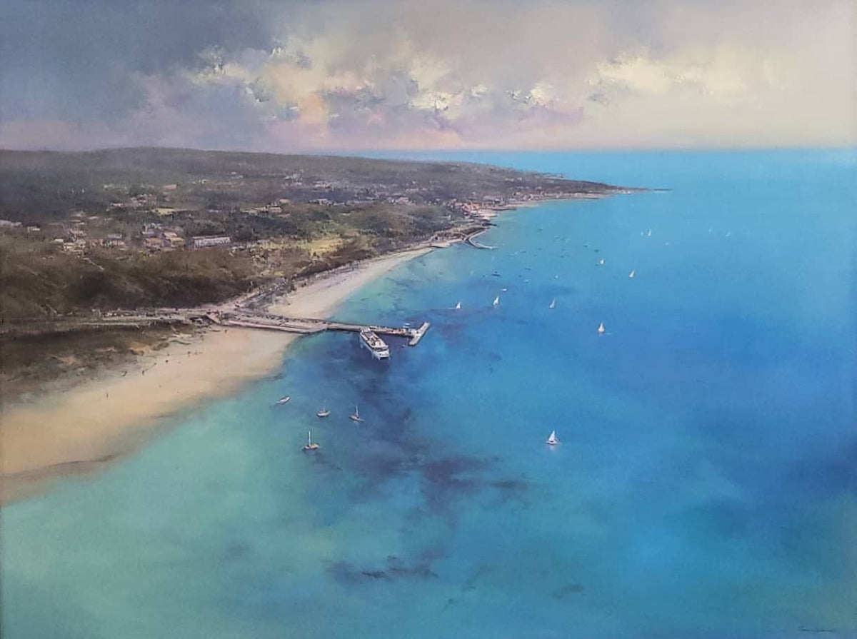 Chris Kandis Paintings @ Curate Art & Design in Sorrento, Melbourne