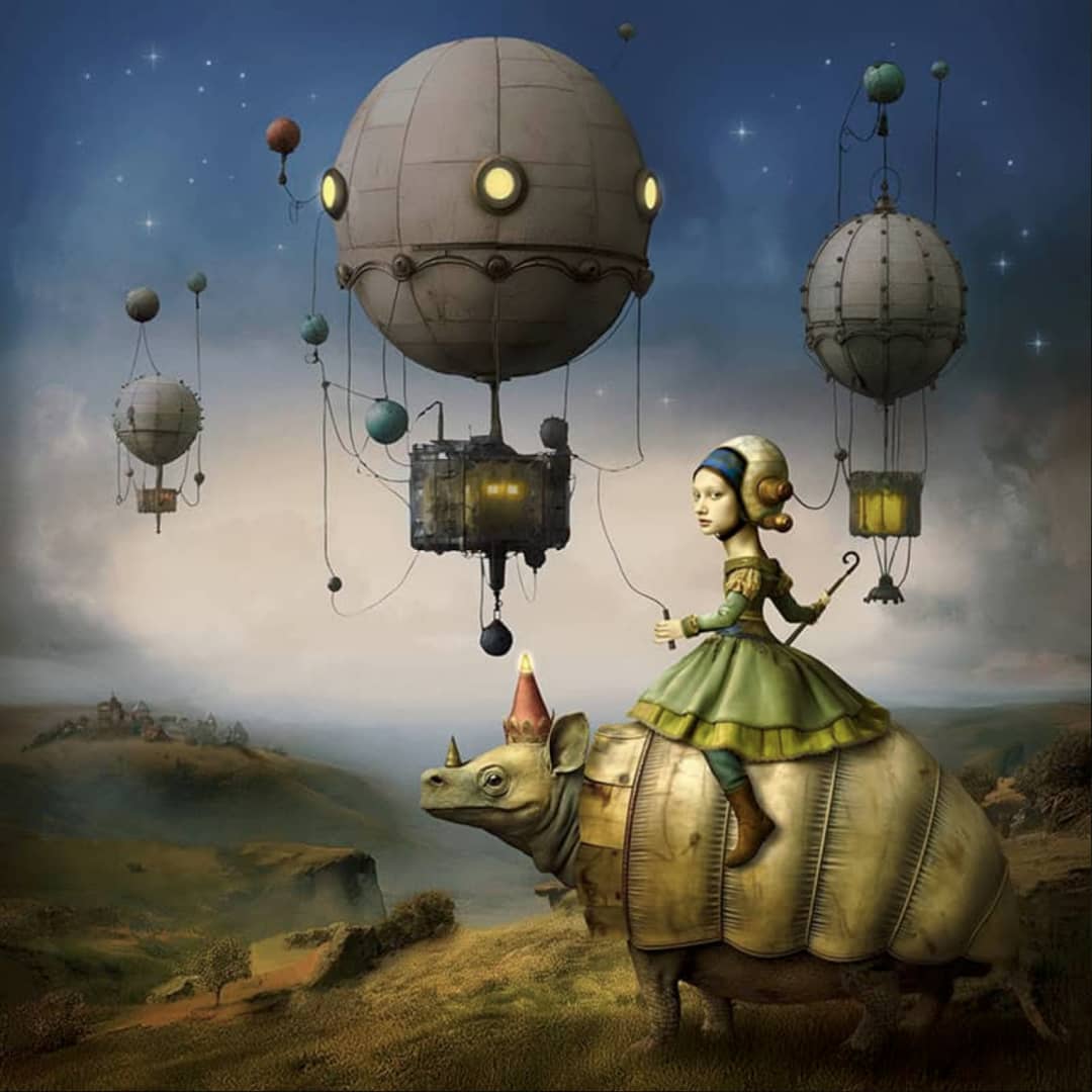 Maggie Taylor Art in Australia @ Curate Art & Design