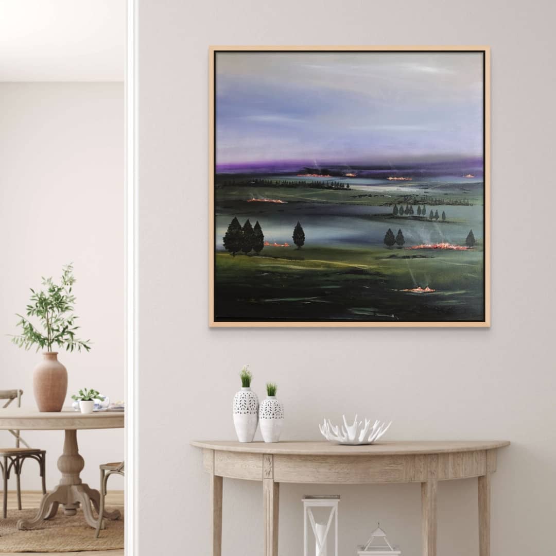 Stuart Clues Painting ~ 'Autumn in High Country'